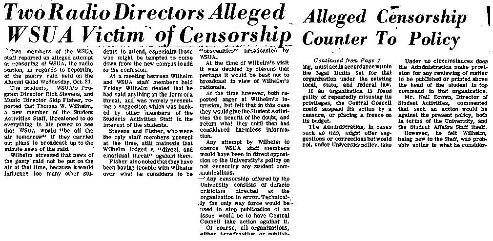 WSUA Origins of WCDB Radio | wcdb.org